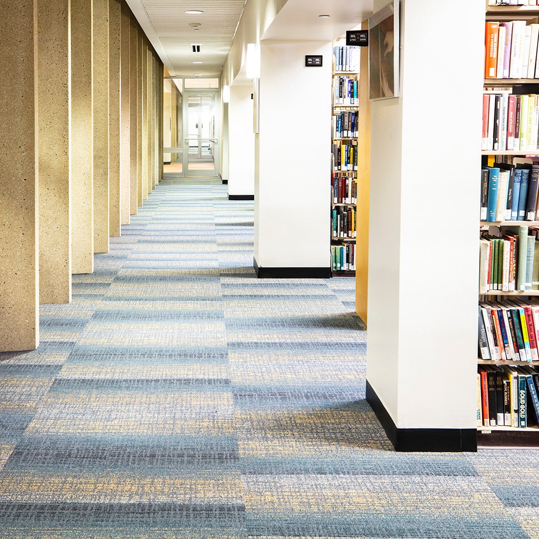 University Library Renovation Uses Single-Source Flooring Solution