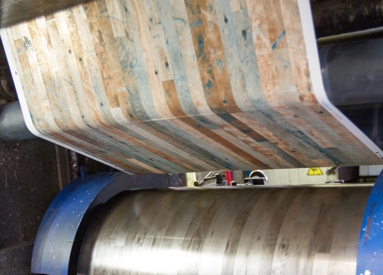 How Resilient Sheet Vinyl Flooring Is Designed and Printed