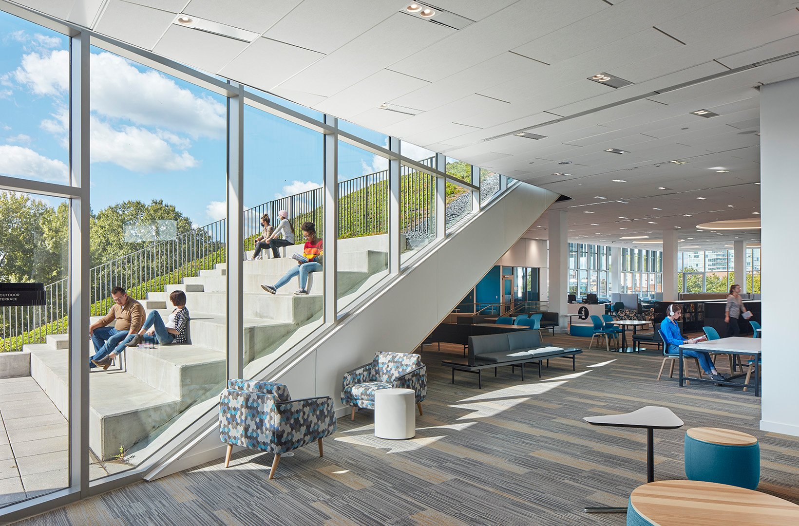 How Interior Architects Renovated The Durham County Main Library