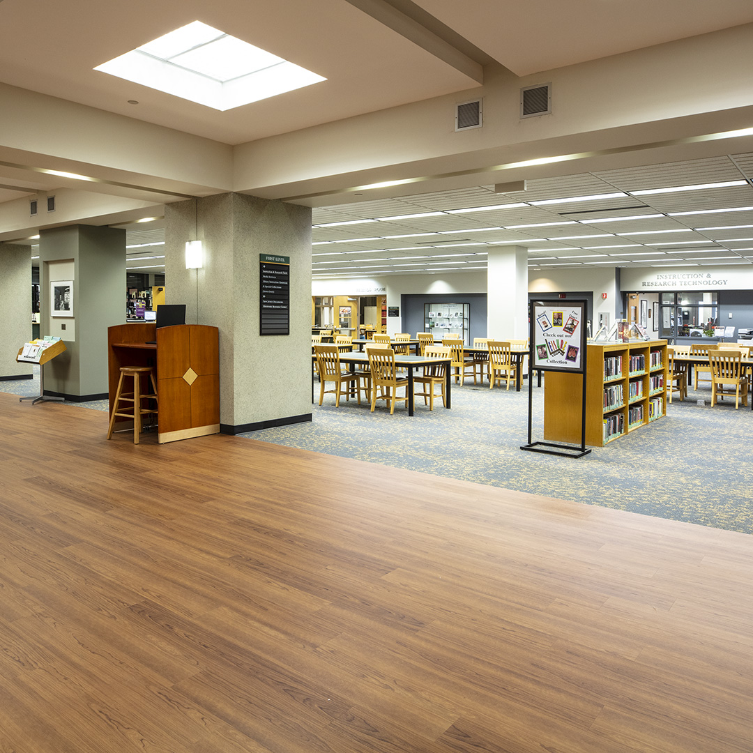 University Library Renovation Uses Single-Source Flooring Solution